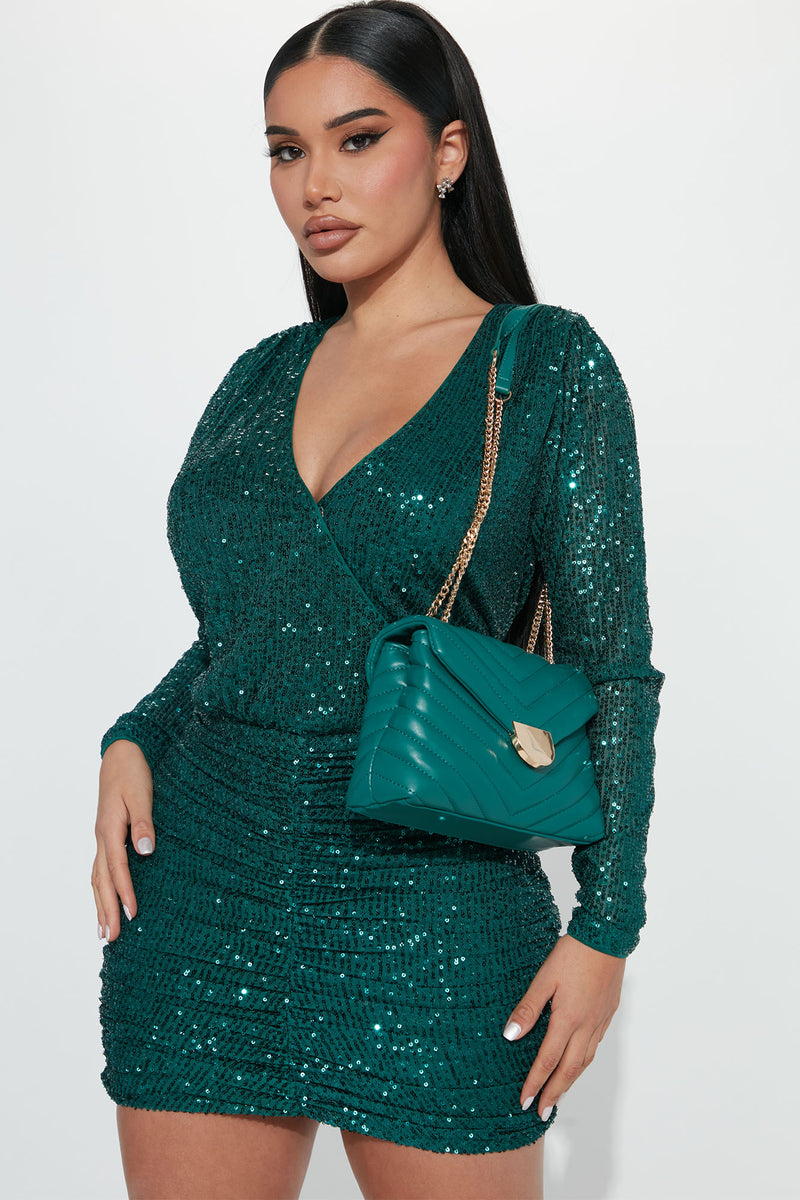Late Night Convos Handbag - Green | Fashion Nova, Handbags | Fashion Nova