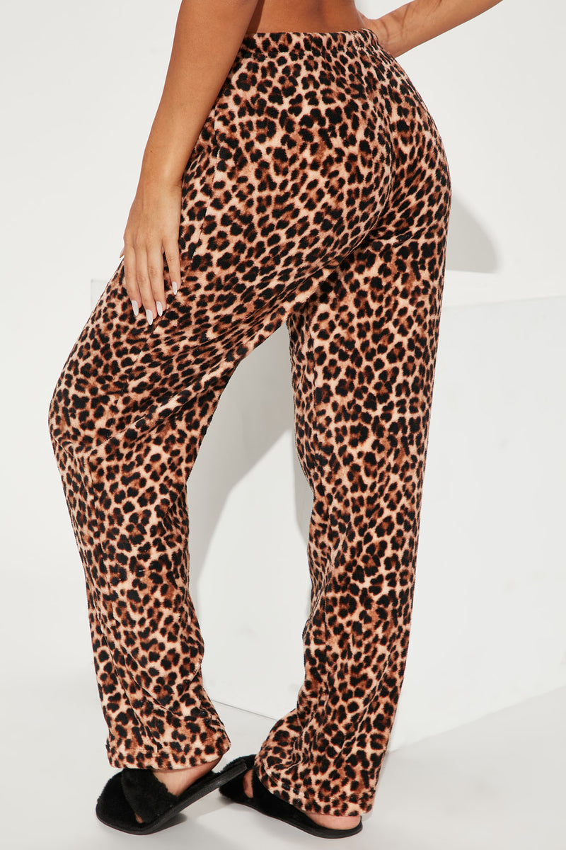 Wild Sleeper Leopard PJ Plush Pants - Leopard | Fashion Nova, Lingerie ...