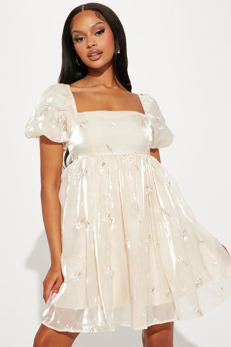 Love Bug Babydoll Dress - Cream | Fashion Nova, Dresses | Fashion Nova