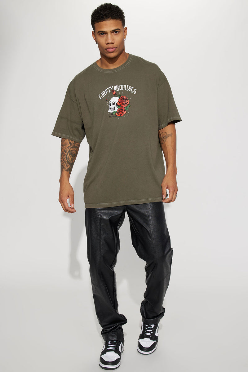 Empty Roses Short Sleeve Tee - Brown | Fashion Nova, Mens Graphic Tees ...