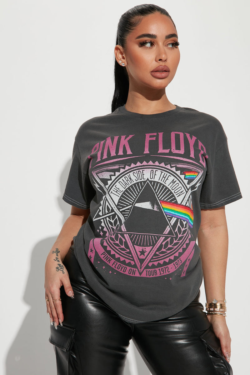 Pink Floyd Destructed T-Shirt - Black Wash | Fashion Nova, Screens Tops ...