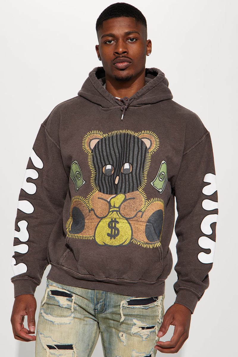 Filthy Rich Hoodie - Brown | Fashion Nova, Mens Graphic Tees | Fashion Nova
