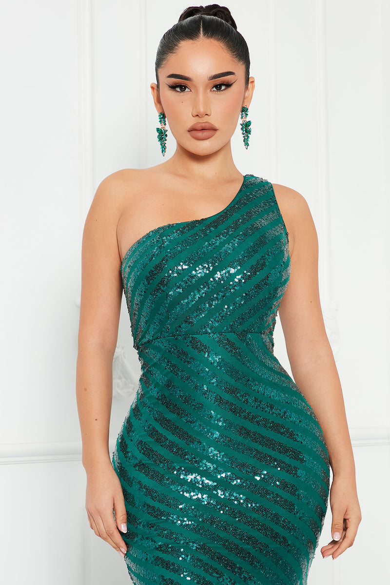 Cassandra Sequin Maxi Dress Emerald Fashion Nova Dresses Fashion Nova