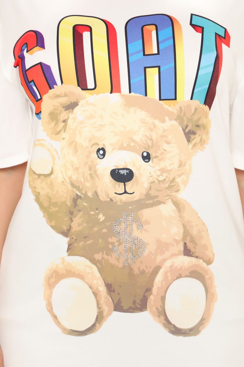 Greatest Of All Time Teddy Top - White | Fashion Nova, Screens Tops and ...