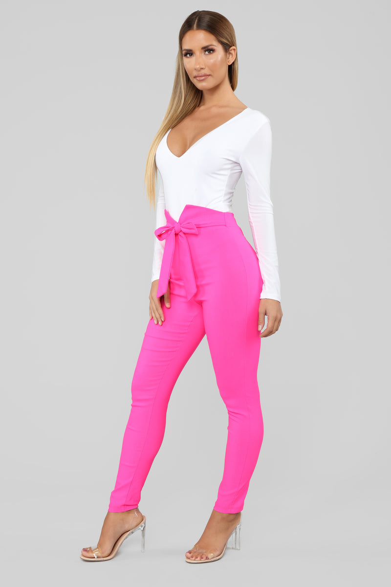 Knot Your Girl Pants - Fuchsia | Fashion Nova, Pants | Fashion Nova