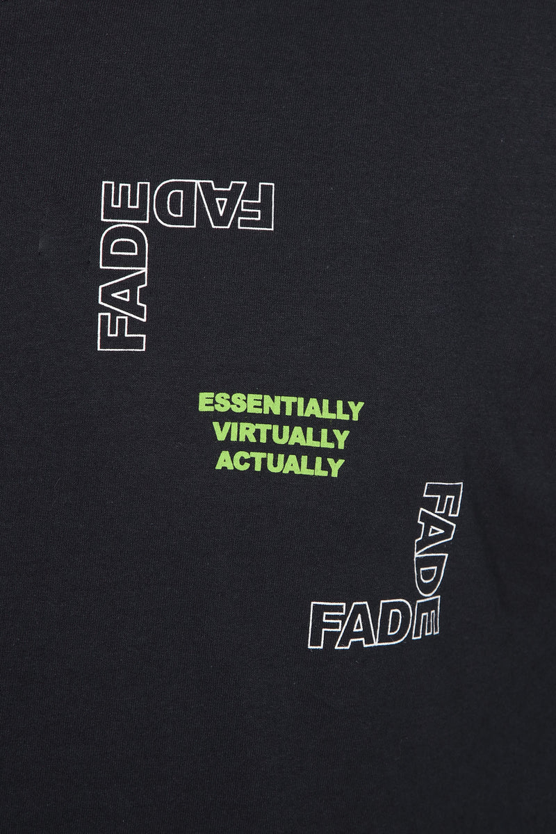 Fade Long Sleeve Tee - Black/combo | Fashion Nova, Mens Graphic Tees ...