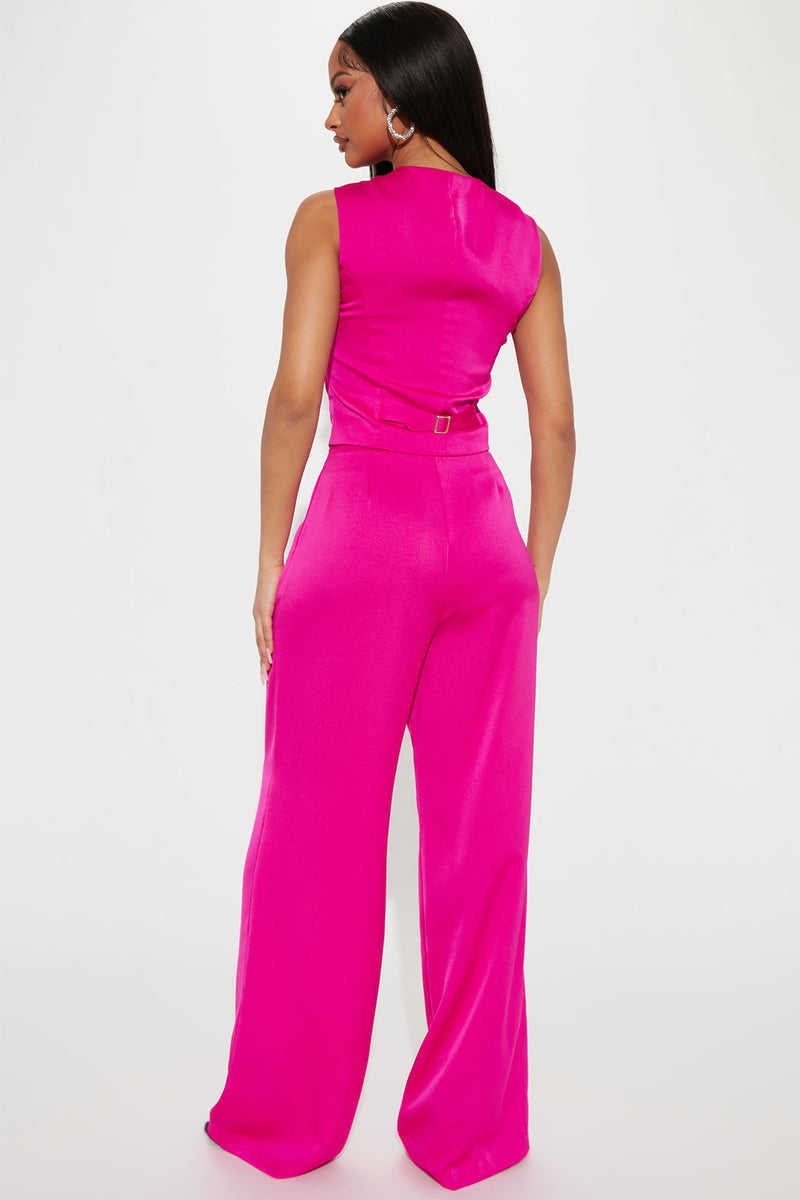 CEO In Charge Pant Suit - Fuchsia | Fashion Nova, Career/Office | Fashion Nova
