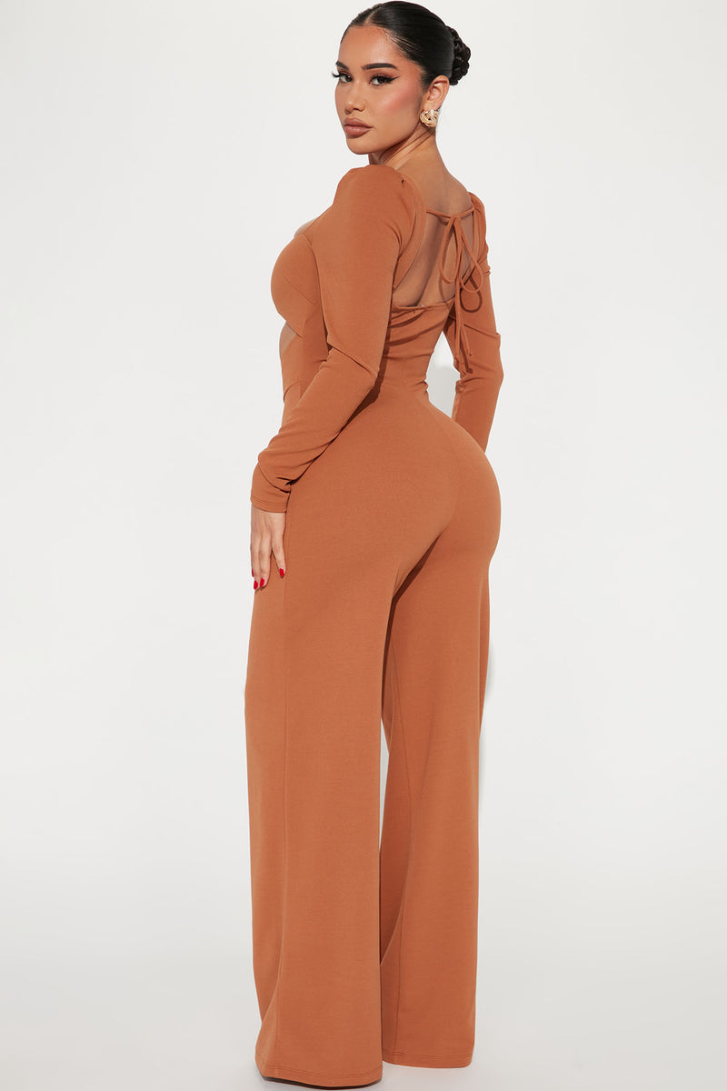 Kind Of Classy Jumpsuit - Cognac | Fashion Nova, Jumpsuits | Fashion Nova
