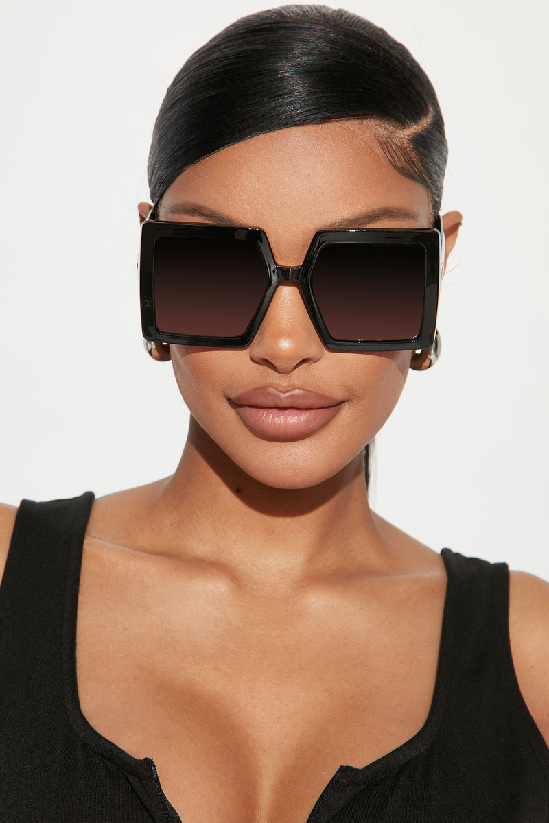 A Careless Night Sunglasses Black Fashion Nova Sunglasses