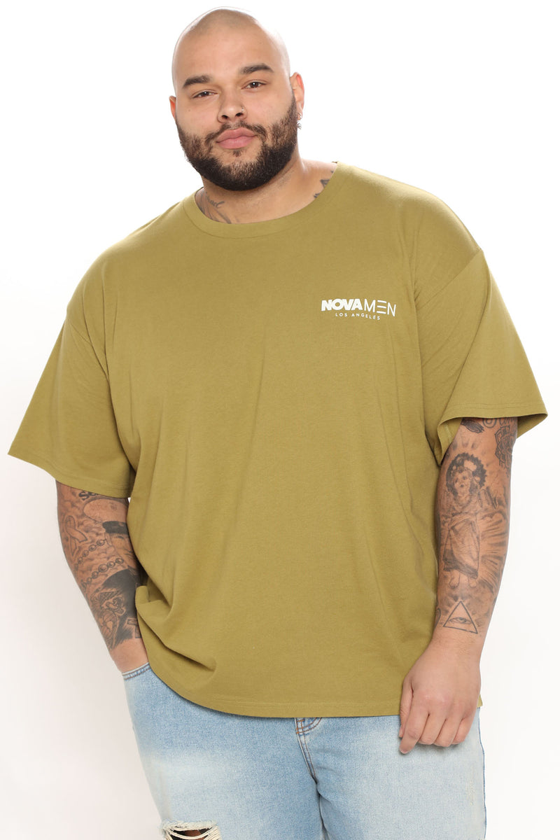 Novamen Short Sleeve Tee - Olive | Fashion Nova, Mens Tees & Tanks ...