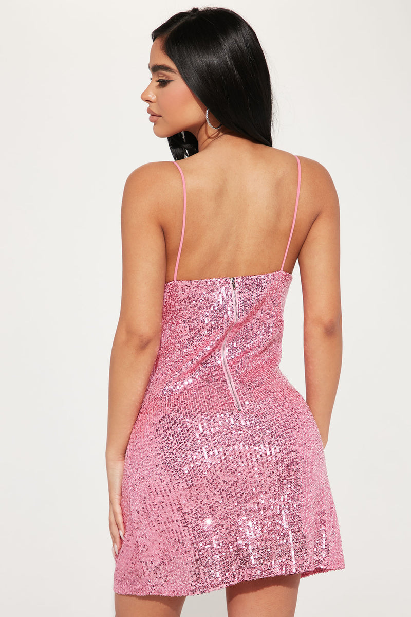 Secret Keeper Sequin Mini Dress - Hot Pink | Fashion Nova, Dresses ...