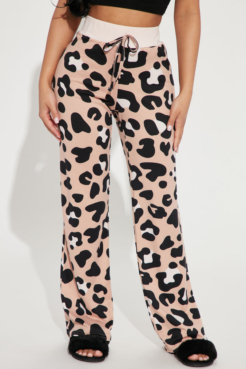 Running Wild PJ Pants - Mocha/combo | Fashion Nova, Lingerie ...