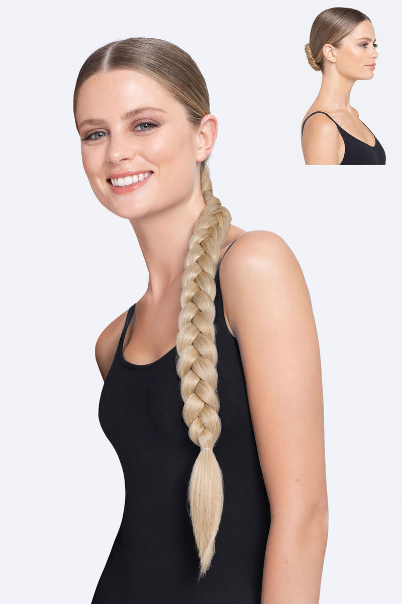 The POPPY 30″ Thick Braid on Band - Blonde Combo | Fashion Nova, Hair ...