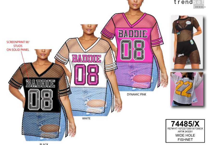 Baddie Fishnet Cover Up Top - Black | Fashion Nova, Swimwear | Fashion Nova