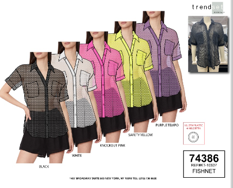 Summer Breeze Fishnet Cover Up Top - Pink | Fashion Nova, Swimwear ...