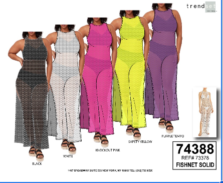 Good Times And Tan Lines Slit Fishnet Cover Up Dress - Pink | Fashion ...