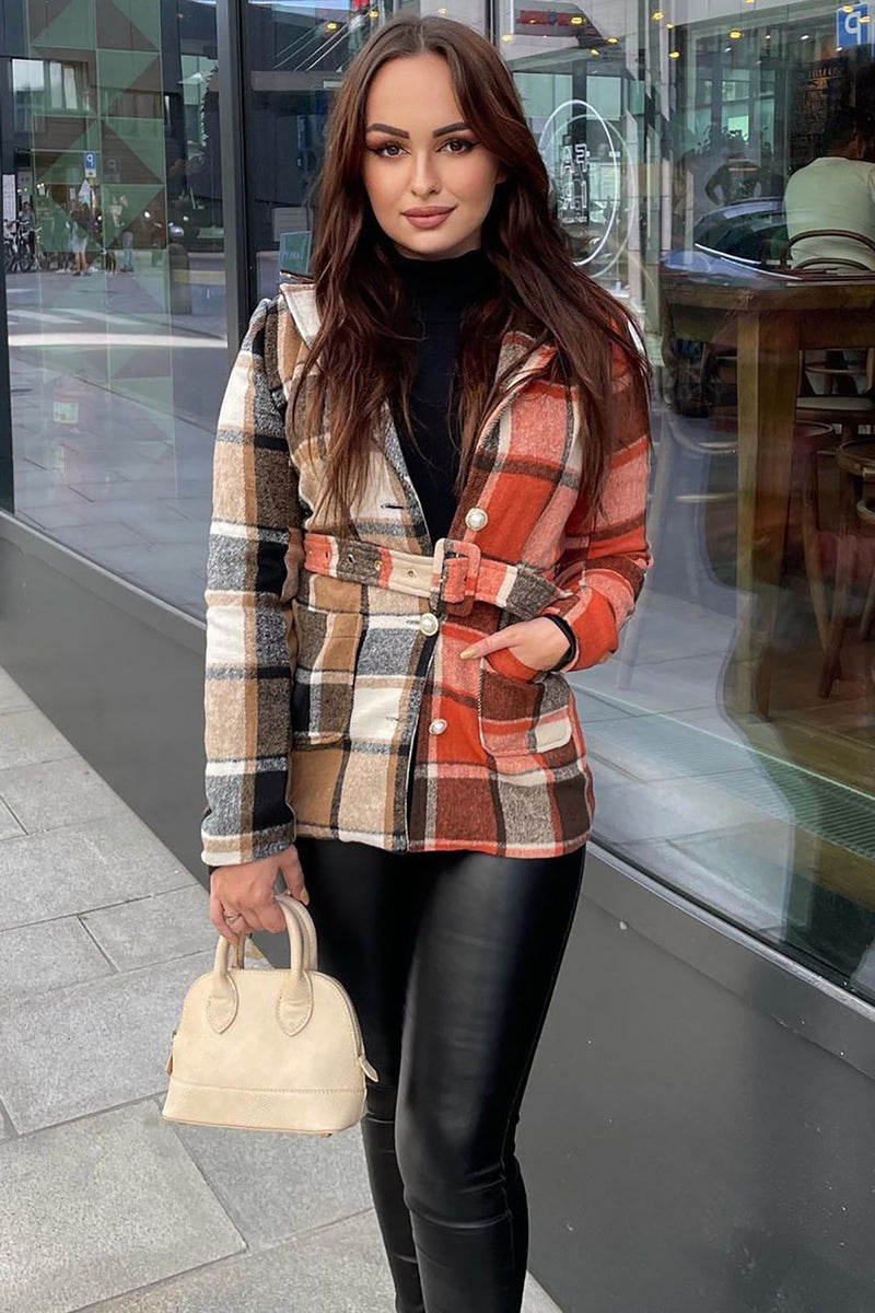 Always Poised Coat - Rust/combo | Fashion Nova, Jackets & Coats ...