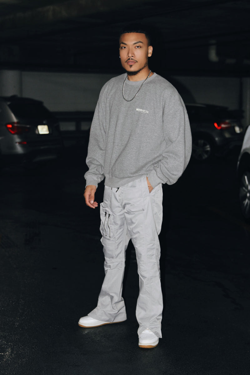 Come Up Cargo Flared Pants - Grey | Fashion Nova, Mens Pants | Fashion Nova