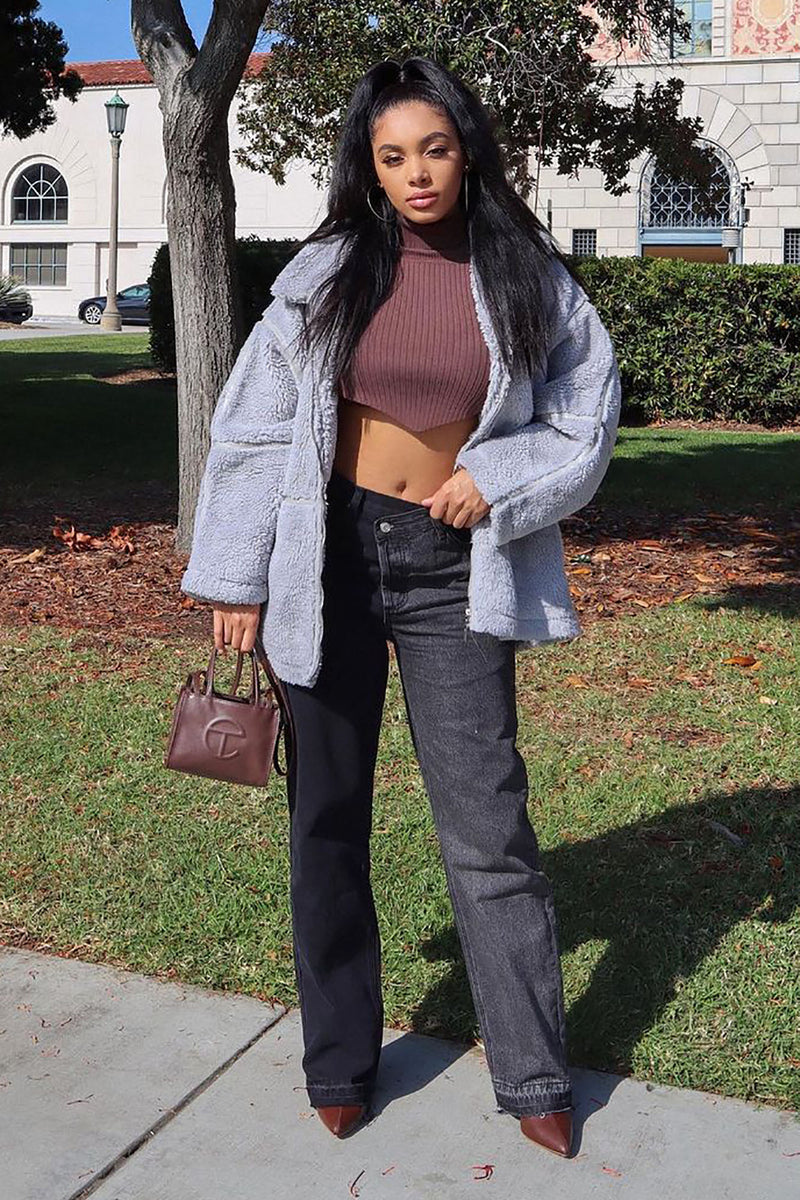 Crossover Two Tone Straight Leg Jeans - Black | Fashion Nova, Jeans ...
