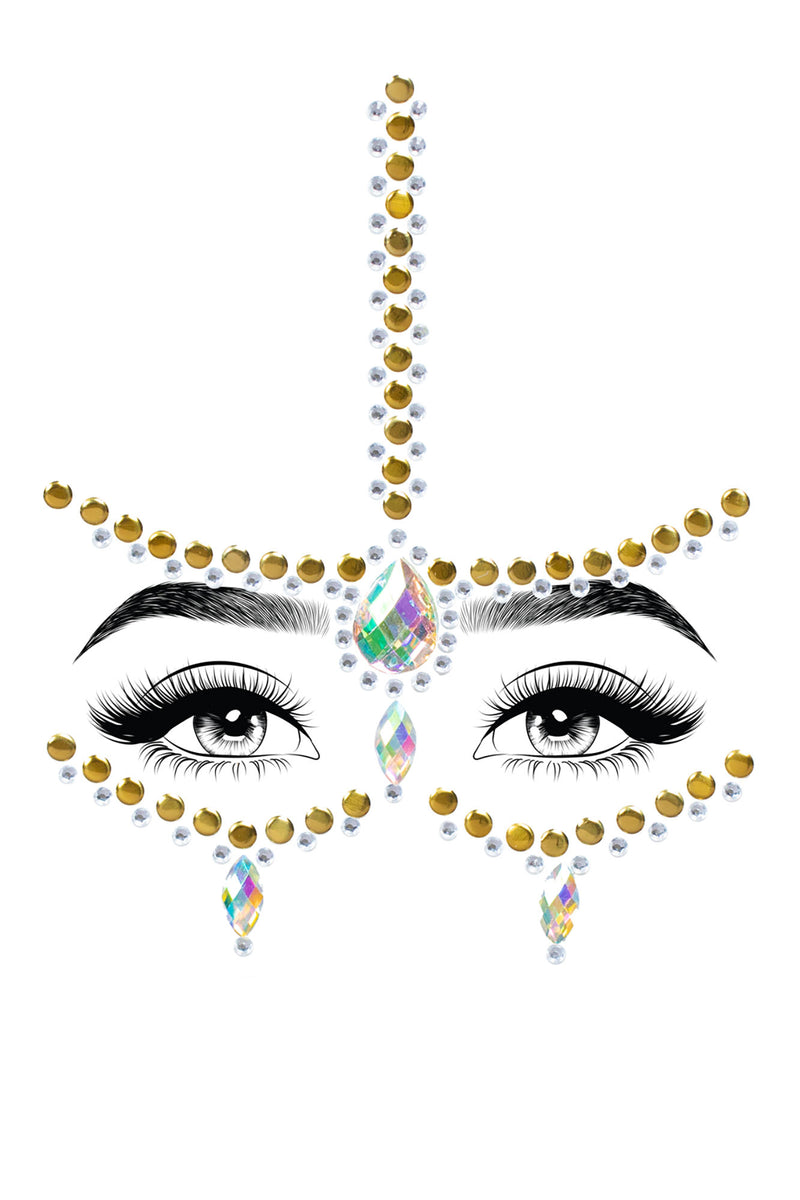 Desert Eyes Rhinestone Hair & Face Jewels - Multi Color | Fashion Nova ...