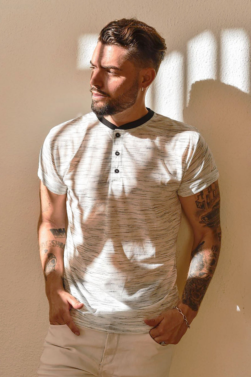 Dustin Short Sleeve Henley - Grey | Fashion Nova, Mens Tees & Tanks ...