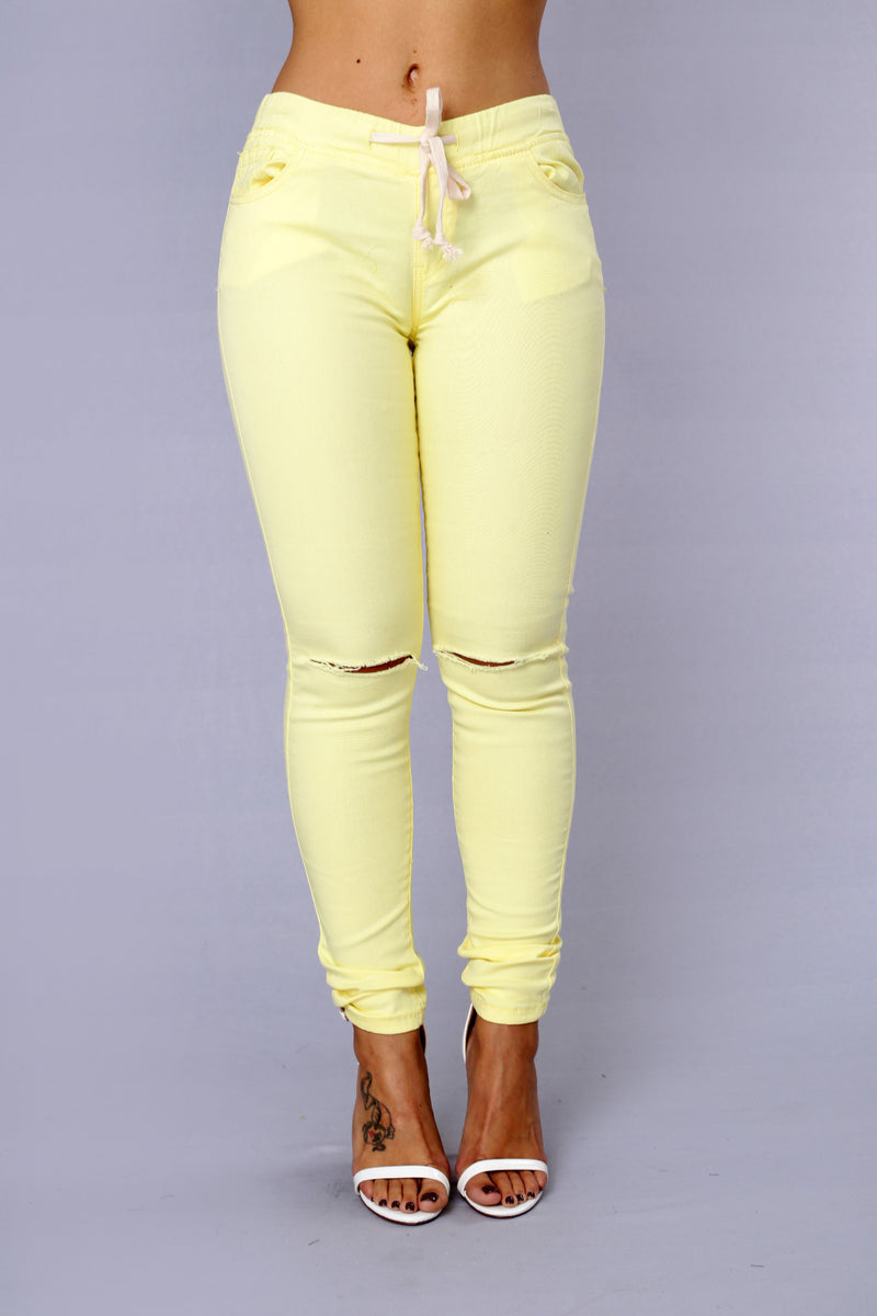 Cadet Pants - Light Yellow | Fashion Nova, Pants | Fashion Nova