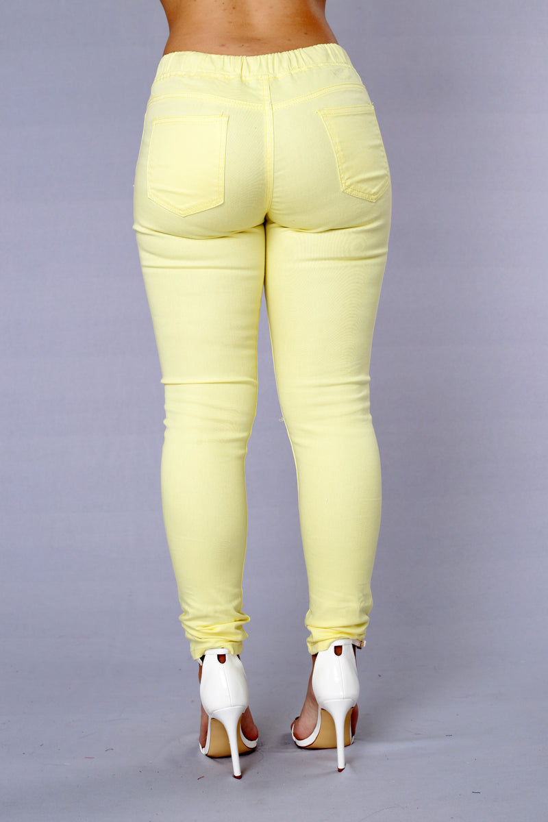 Cadet Pants - Light Yellow | Fashion Nova, Pants | Fashion Nova