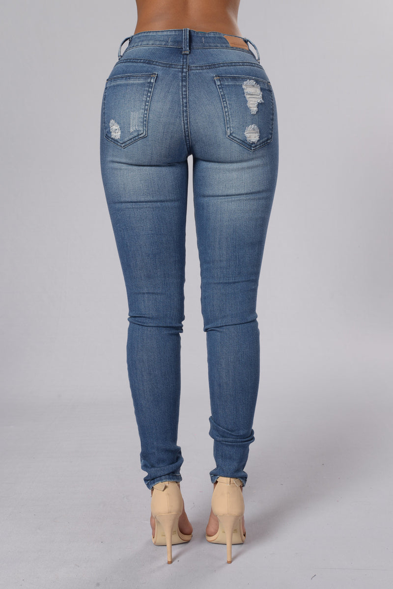 In The Moment Jeans - Medium Wash | Fashion Nova, Jeans | Fashion Nova