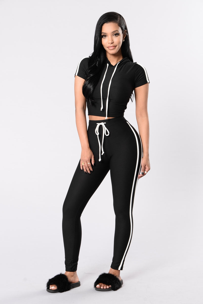 Tennis Courts Set - Black | Fashion Nova, Matching Sets | Fashion Nova