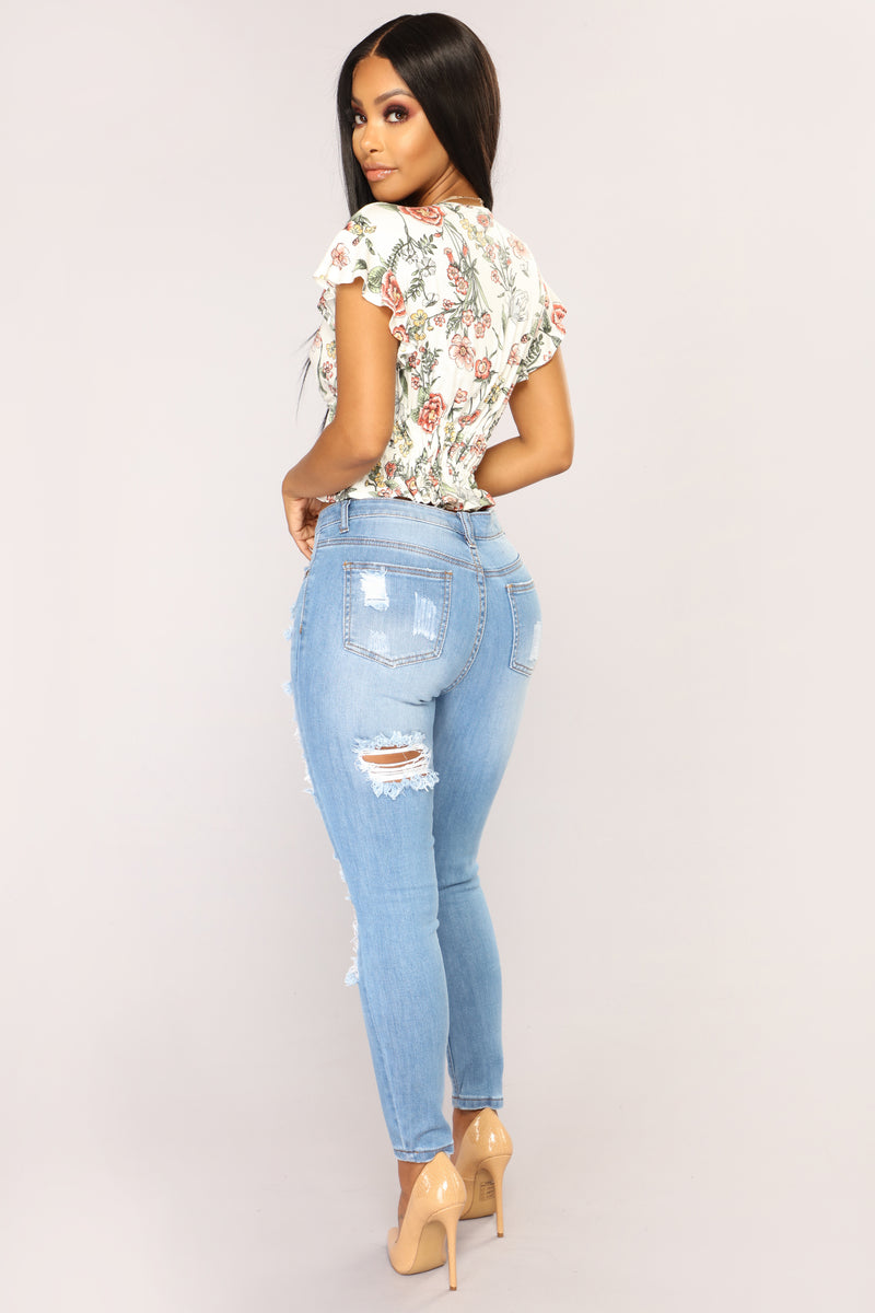 Give Good Love Skinny Jeans - Light Blue Wash | Fashion Nova, Jeans ...