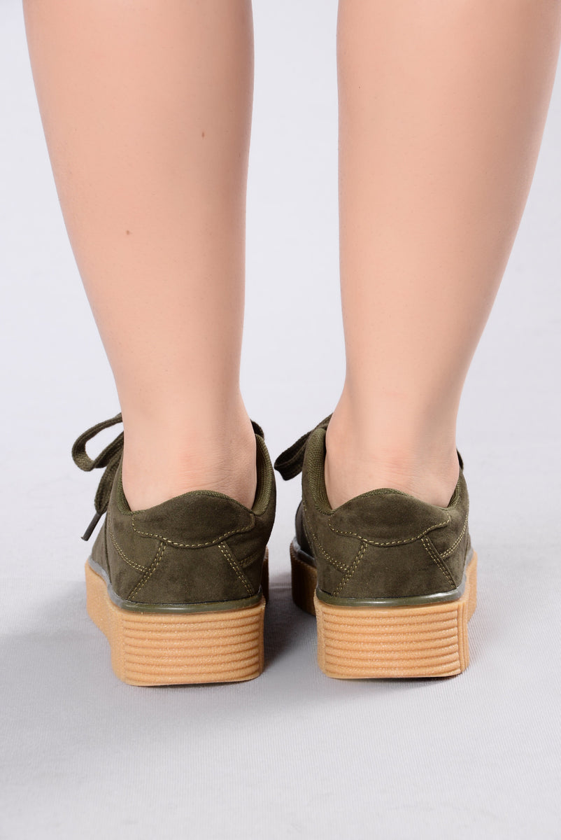 Old Stomping Grounds Sneakers - Olive | Fashion Nova, Shoes | Fashion Nova