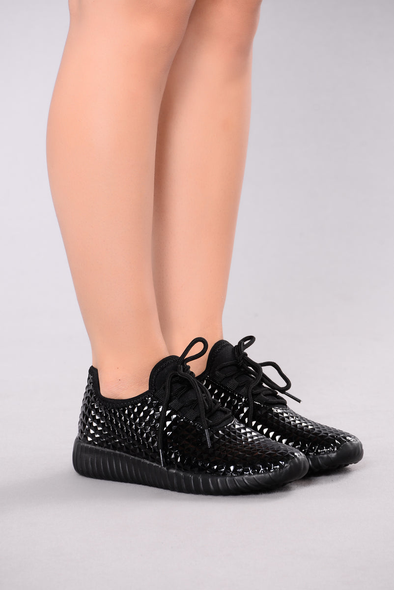 Classy Sassy Sneaker - Black | Fashion Nova, Shoes | Fashion Nova