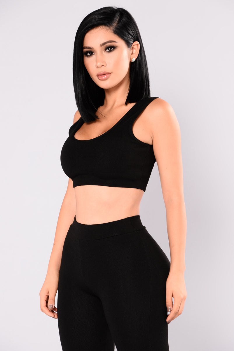 Sonja Crop Top - Black | Fashion Nova, Knit Tops | Fashion Nova