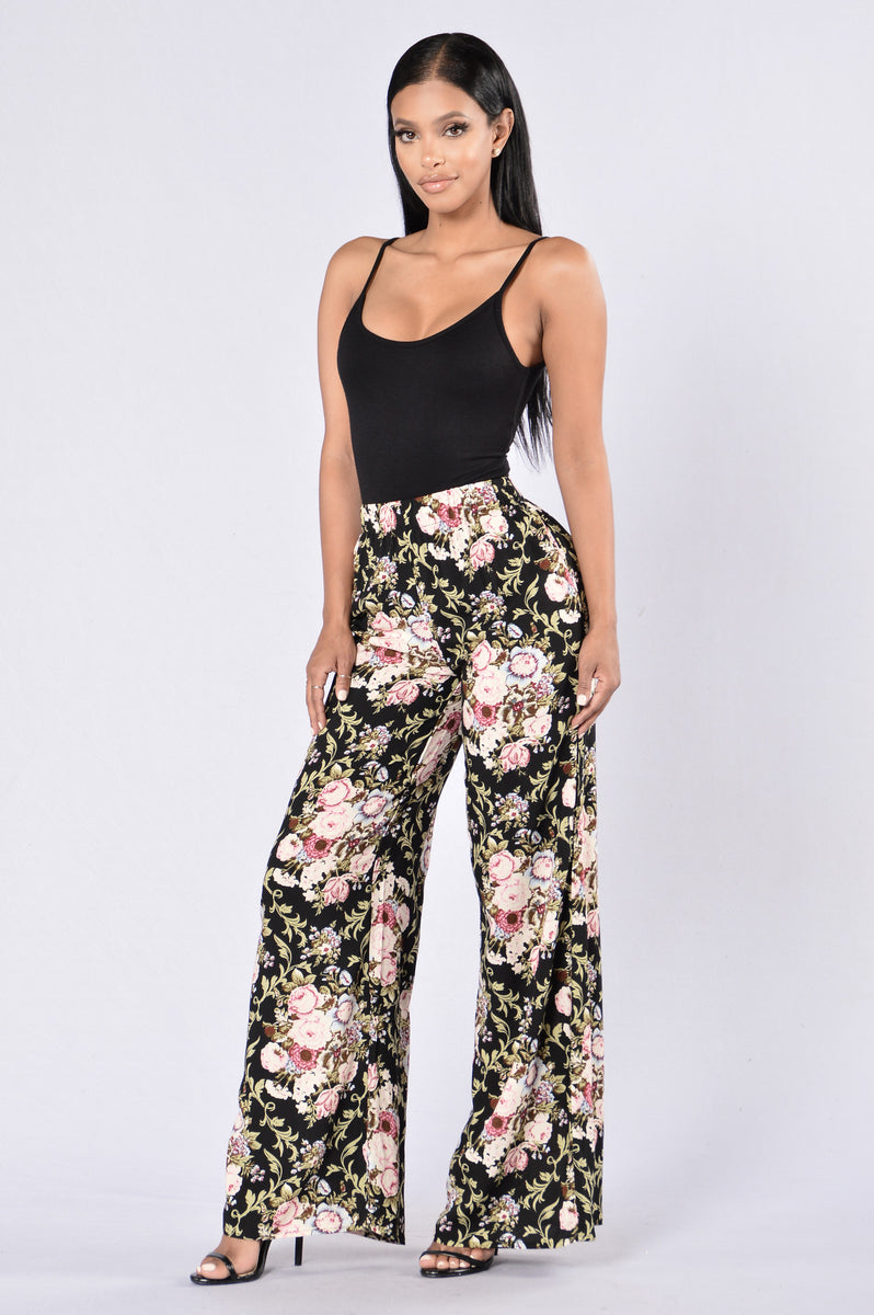 Island Girl Pants - Vintage Floral | Fashion Nova, Pants | Fashion Nova