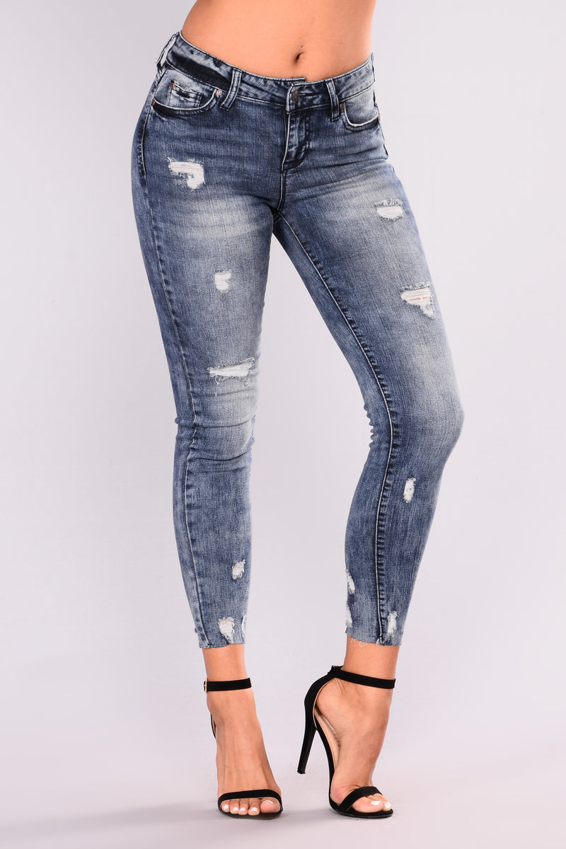Sticky Situation Ankle Jeans - Medium Blue Wash | Fashion Nova, Jeans ...