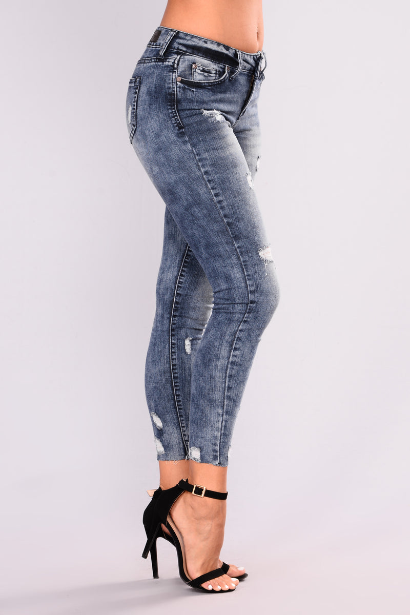 Sticky Situation Ankle Jeans - Medium Blue Wash | Fashion Nova, Jeans ...
