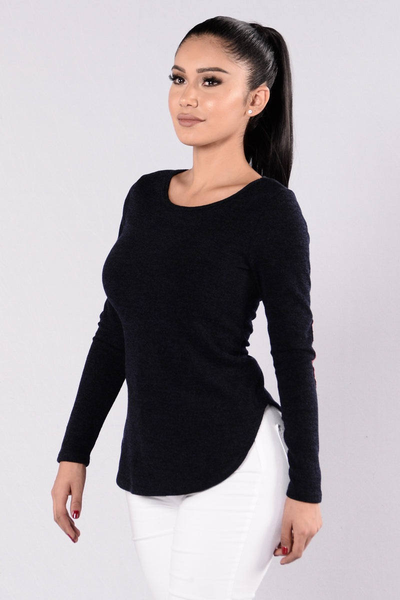 Take It To Reality Sweater - Navy | Fashion Nova, Sweaters | Fashion Nova