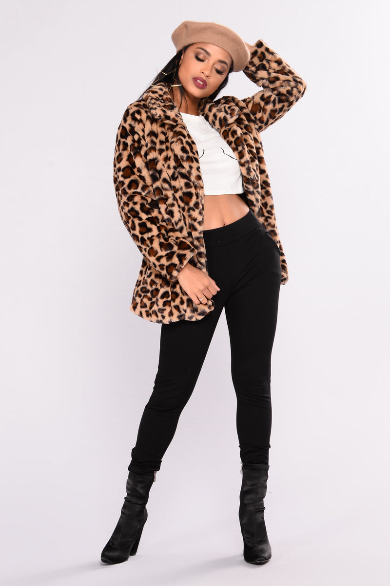 Cause I'm Cozy Faux Fur Jacket - Brown | Fashion Nova, Jackets & Coats ...