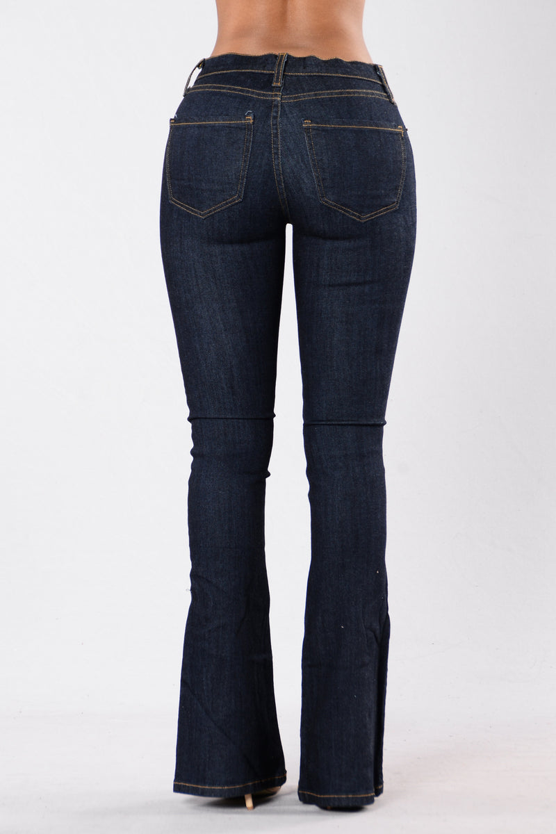 Flared Out Jeans - Dark | Fashion Nova, Jeans | Fashion Nova