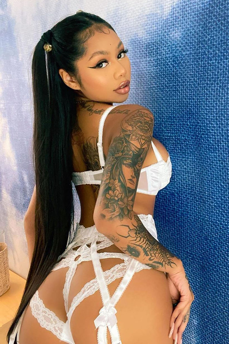 Flirty Fun Lace Garter 3 Piece Set White Fashion Nova Lingerie