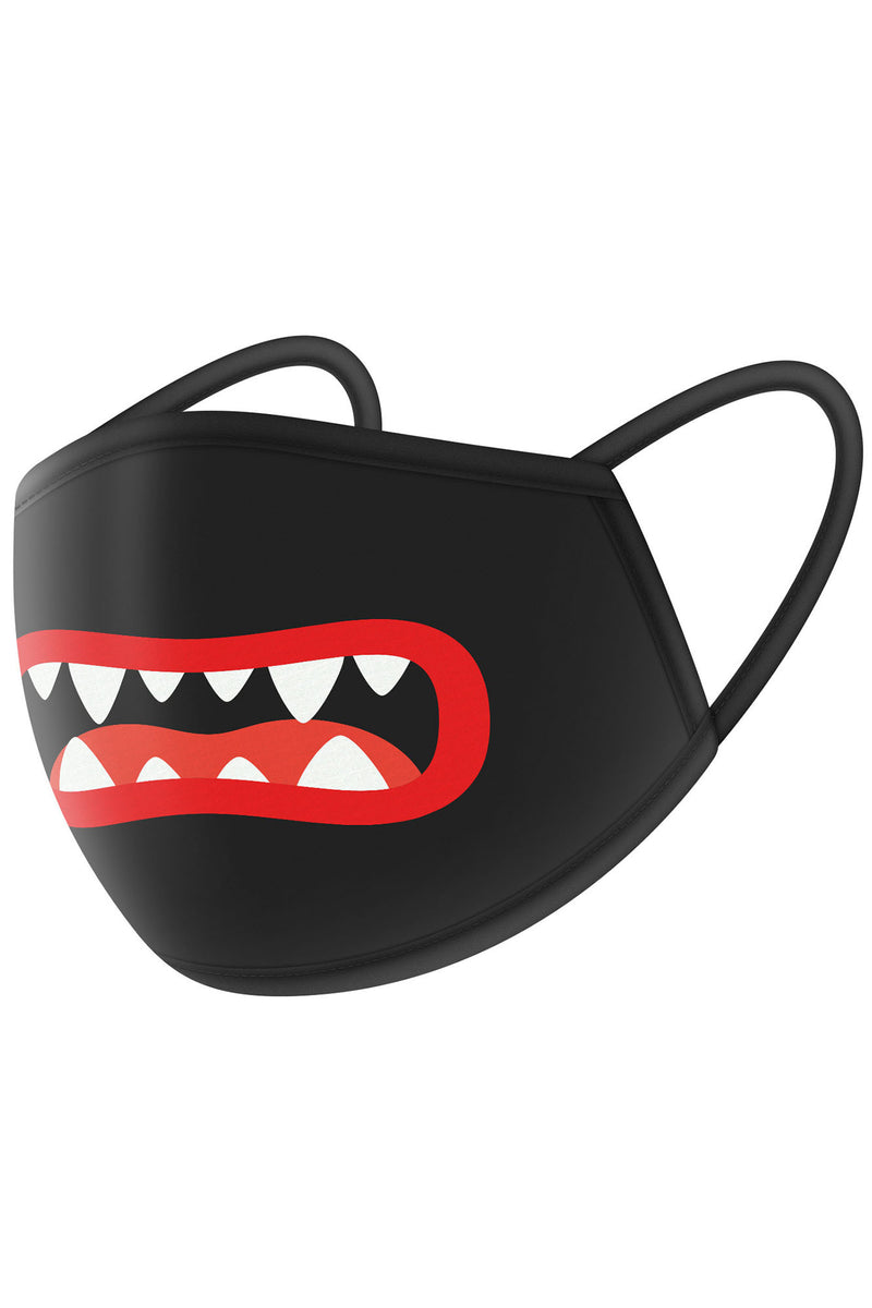 Mouth Print Face Mask - Black/combo | Fashion Nova, Facemasks | Fashion ...