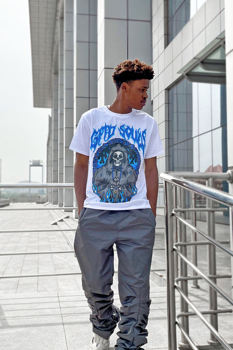 Gifted Reaper Short Sleeve Tee - White | Fashion Nova, Mens Graphic ...