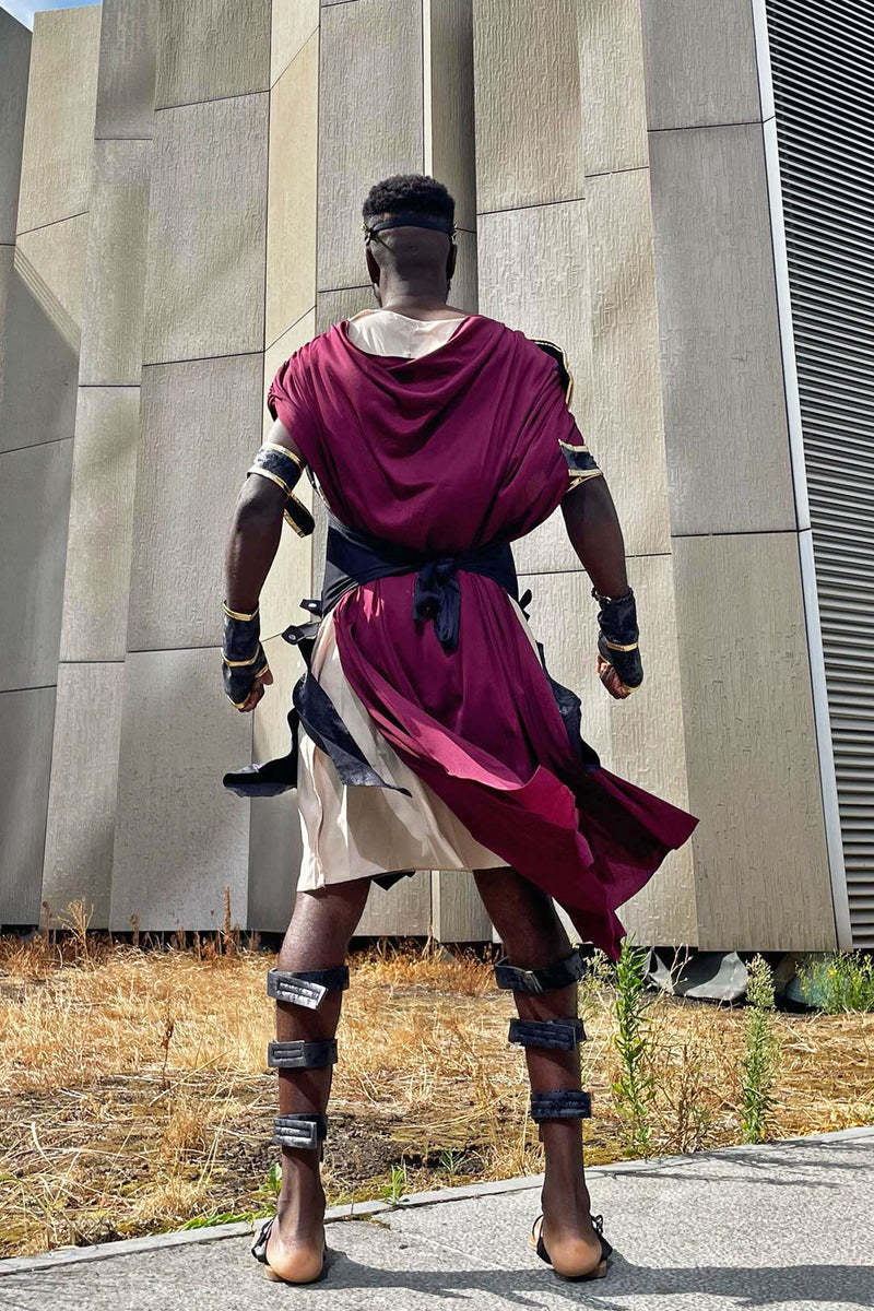 Gladiator Warrior 8 Piece Costume Set - Black/combo | Fashion Nova ...