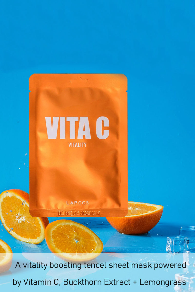LAPCOS Vitality Sheet Mask- VITA C | Fashion Nova, Beauty Masks ...