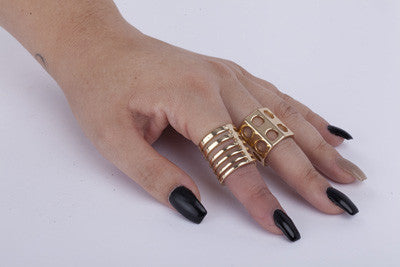 Primary Ring Set - Gold | Fashion Nova, Jewelry | Fashion Nova