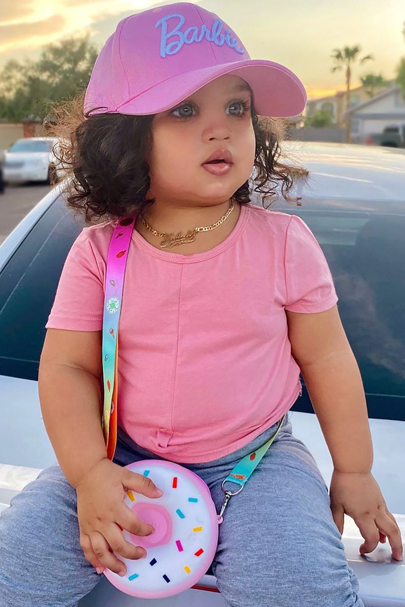 Mini Barbie Girl Cap - Pink | Fashion Nova, Kids Hats | Fashion Nova