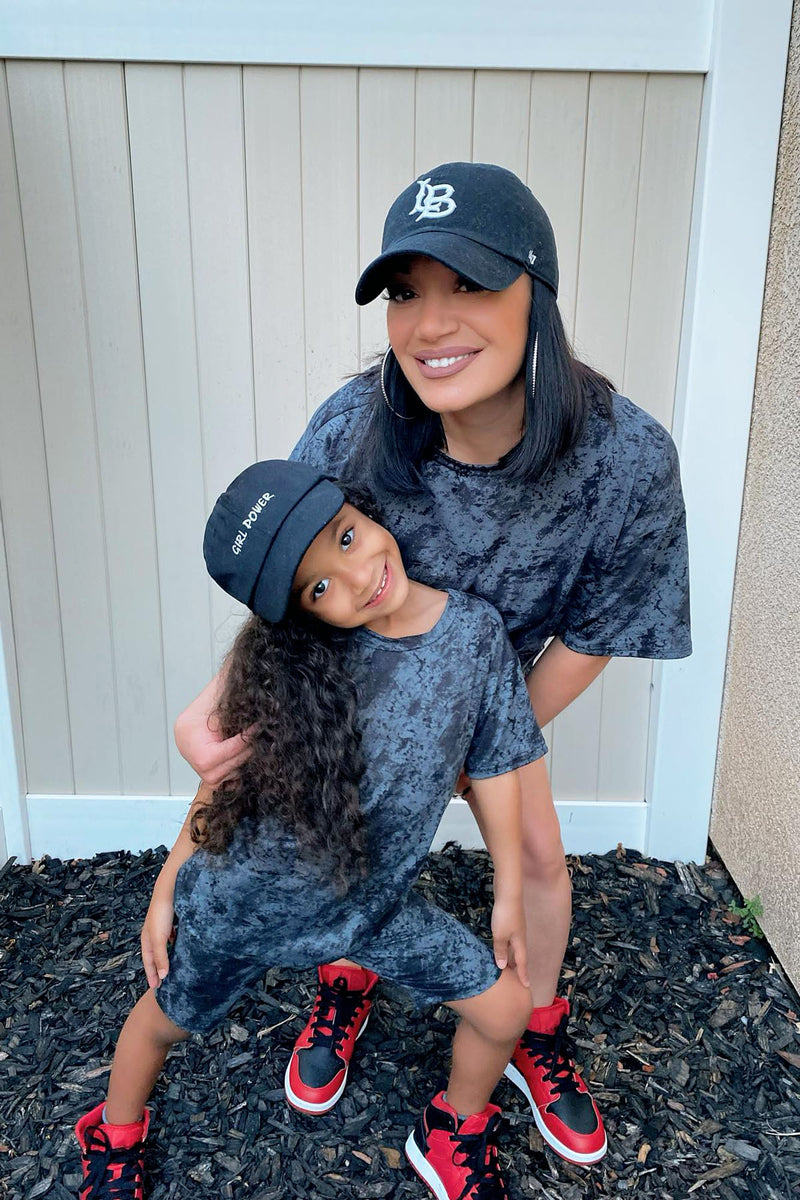 Mini Chelsea Biker Short Set - Black | Fashion Nova, Kids Sets | Fashion Nova