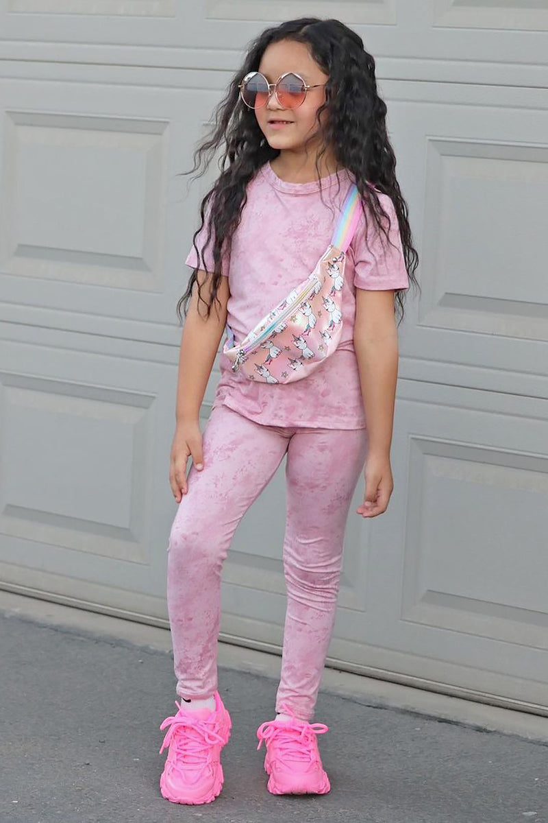 Mini Chelsea Legging Set - Pink | Fashion Nova, Kids Sets | Fashion Nova