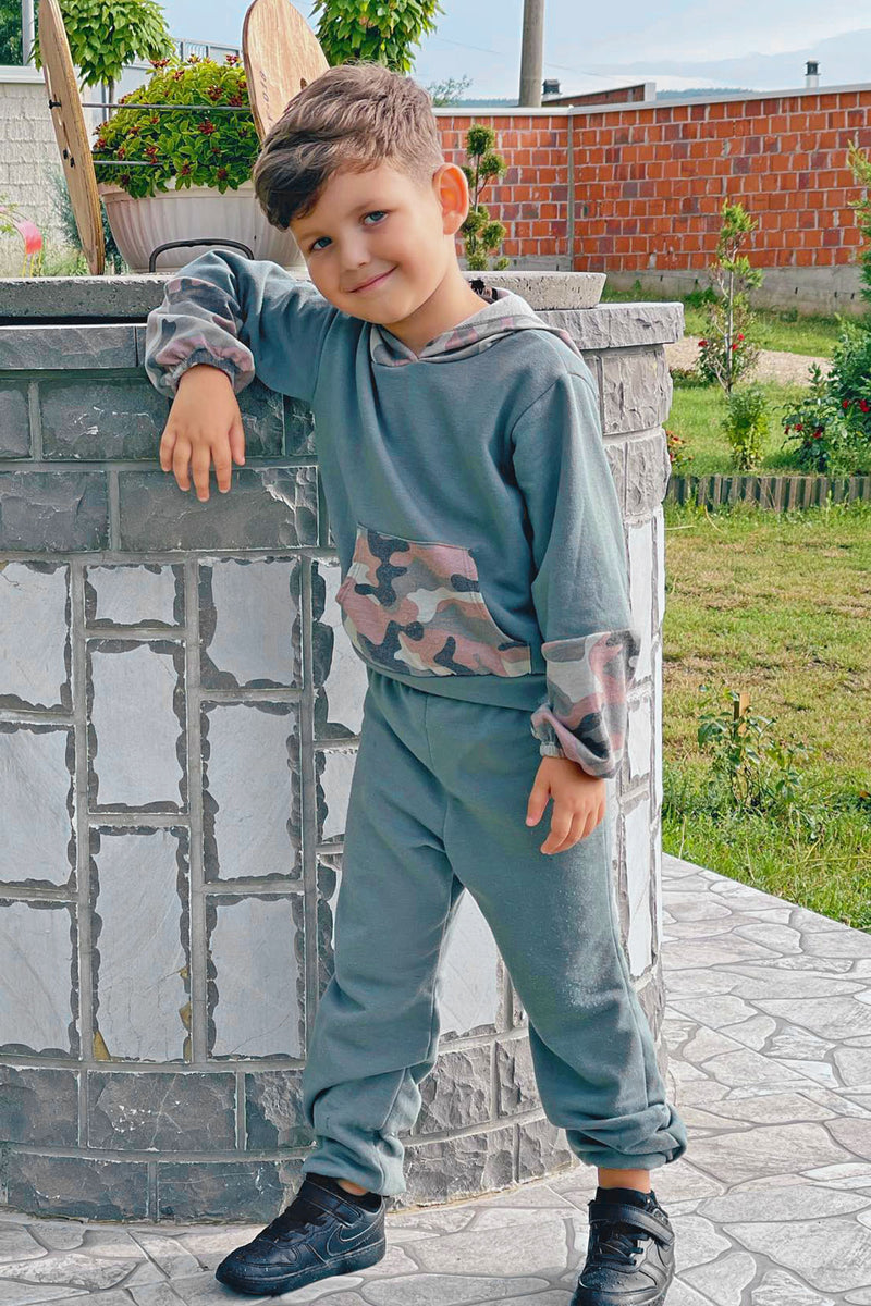 Mini Combat Colorblock Jogger Set - Olive/combo | Fashion Nova, Kids ...