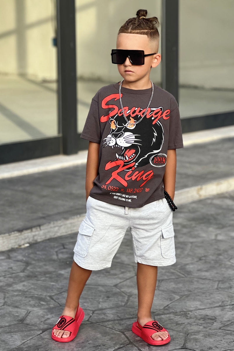 Mini Ecko Slides - Red | Fashion Nova, Kids Shoes | Fashion Nova